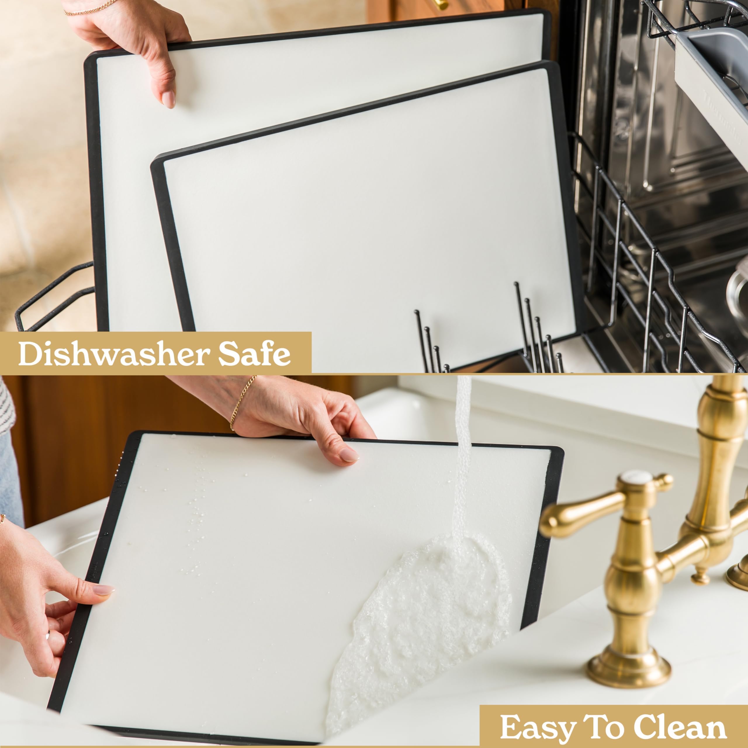 Snapklik.com : SMIRLY Plastic Cutting Board, Dishwasher Safe Cutting ...