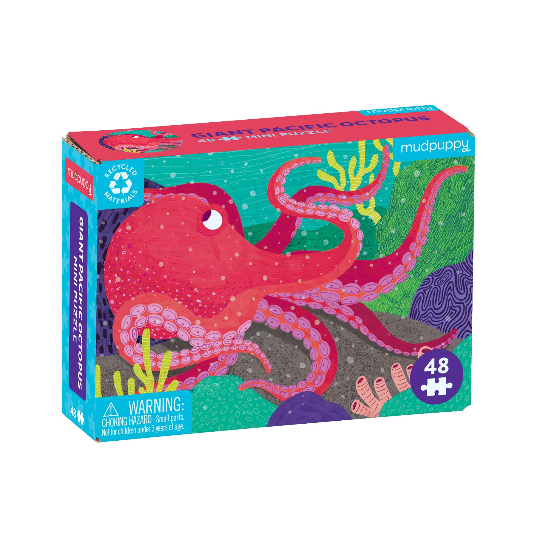Snapklik.com : Pacific Octopus Mini Puzzle Featuring Vibrant Octopus ...