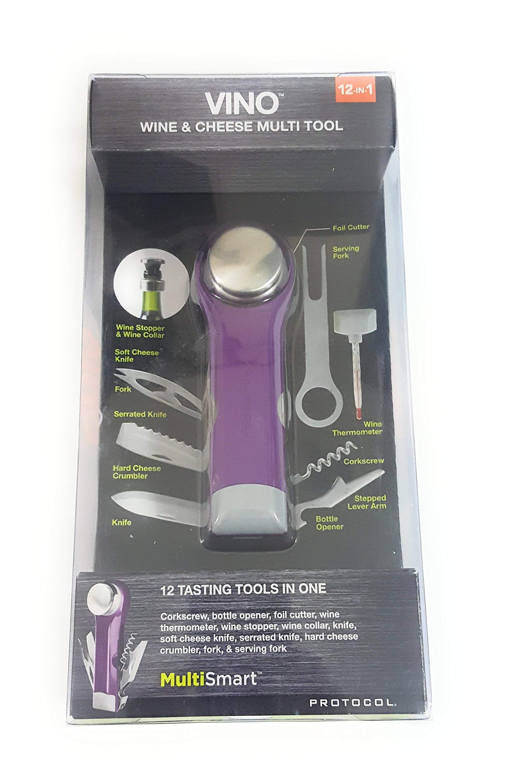 Amazon.com | Vino 12-in-1 Wine & Cheese Tool: Bar Tools & Drinkware