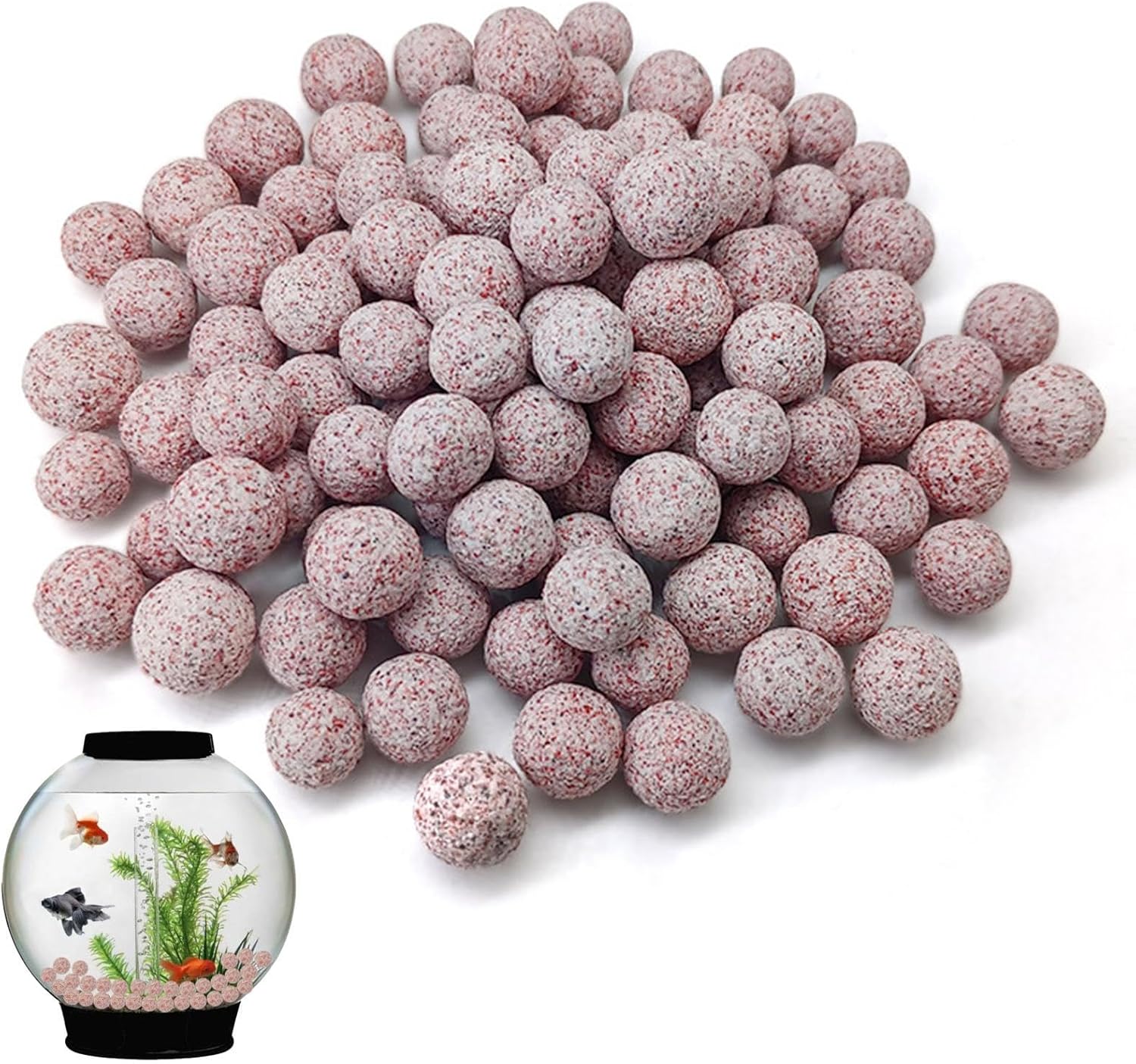 Amazon.com : OSKOE Bio Filter Media Balls, Aquarium Filter Bio Balls ...