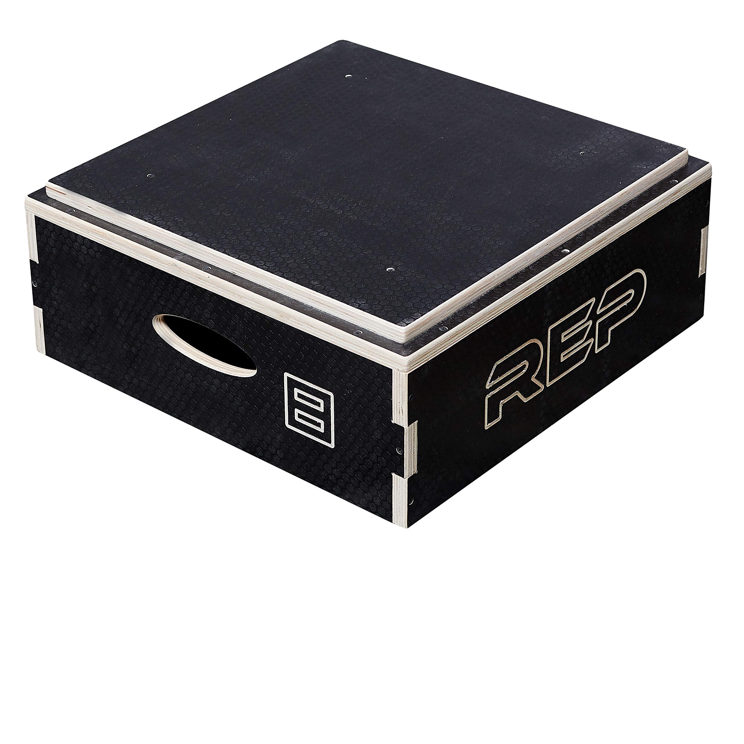REP FITNESS Stackable Wood Plyometric Box for Jump Training, Fitness ...