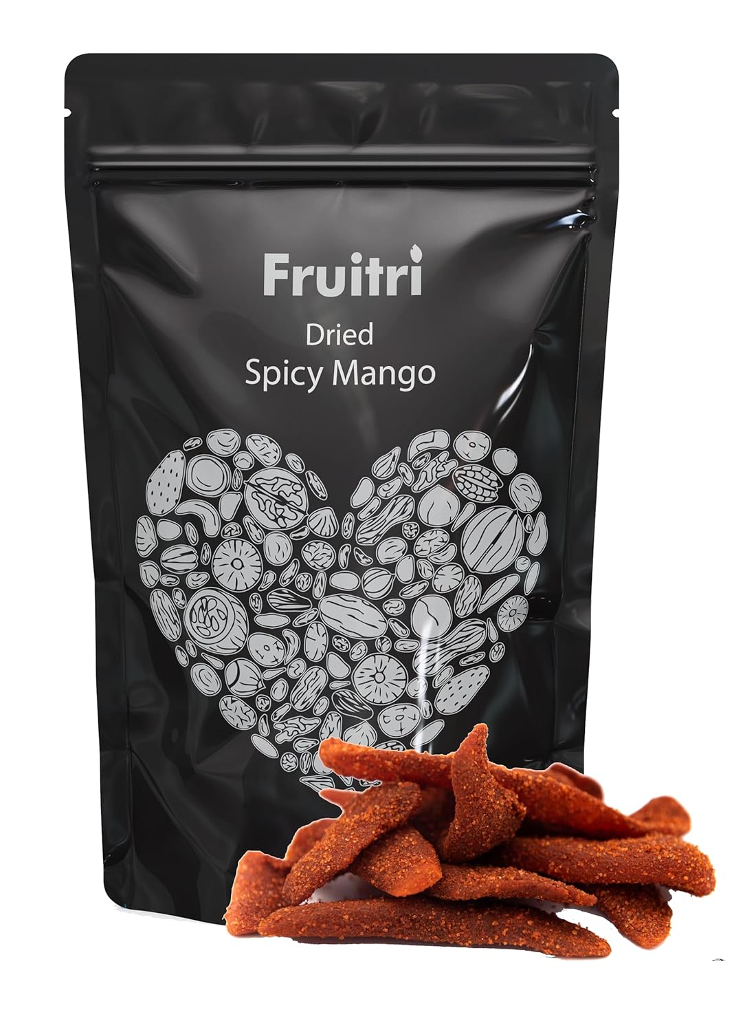Fruitri Dried Spicy Mangoes 200 grams, Packed with spicy Flavor ...