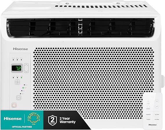 Amazon.com: Hisense 5,000 BTU Window Air Conditioner, Easy Installation ...
