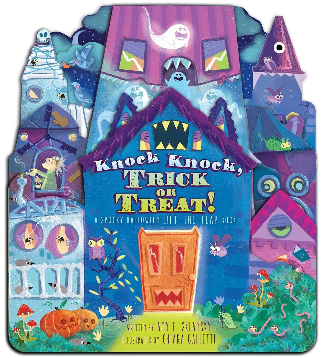 Knock Knock, Trick or Treat!: A Spooky Halloween Lift-the-Flap Book ...