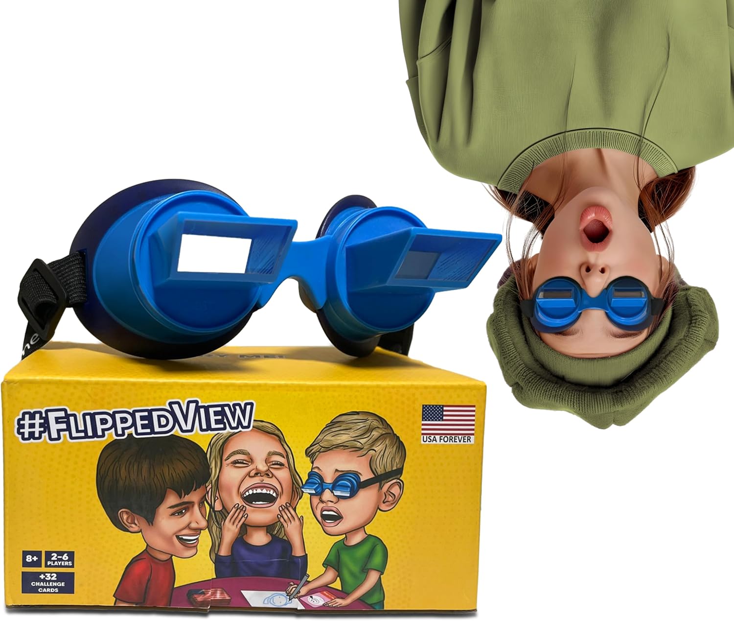 Amazon.com: ULTRA KART Flipped View Upside Down Goggles Hilarious Kids ...