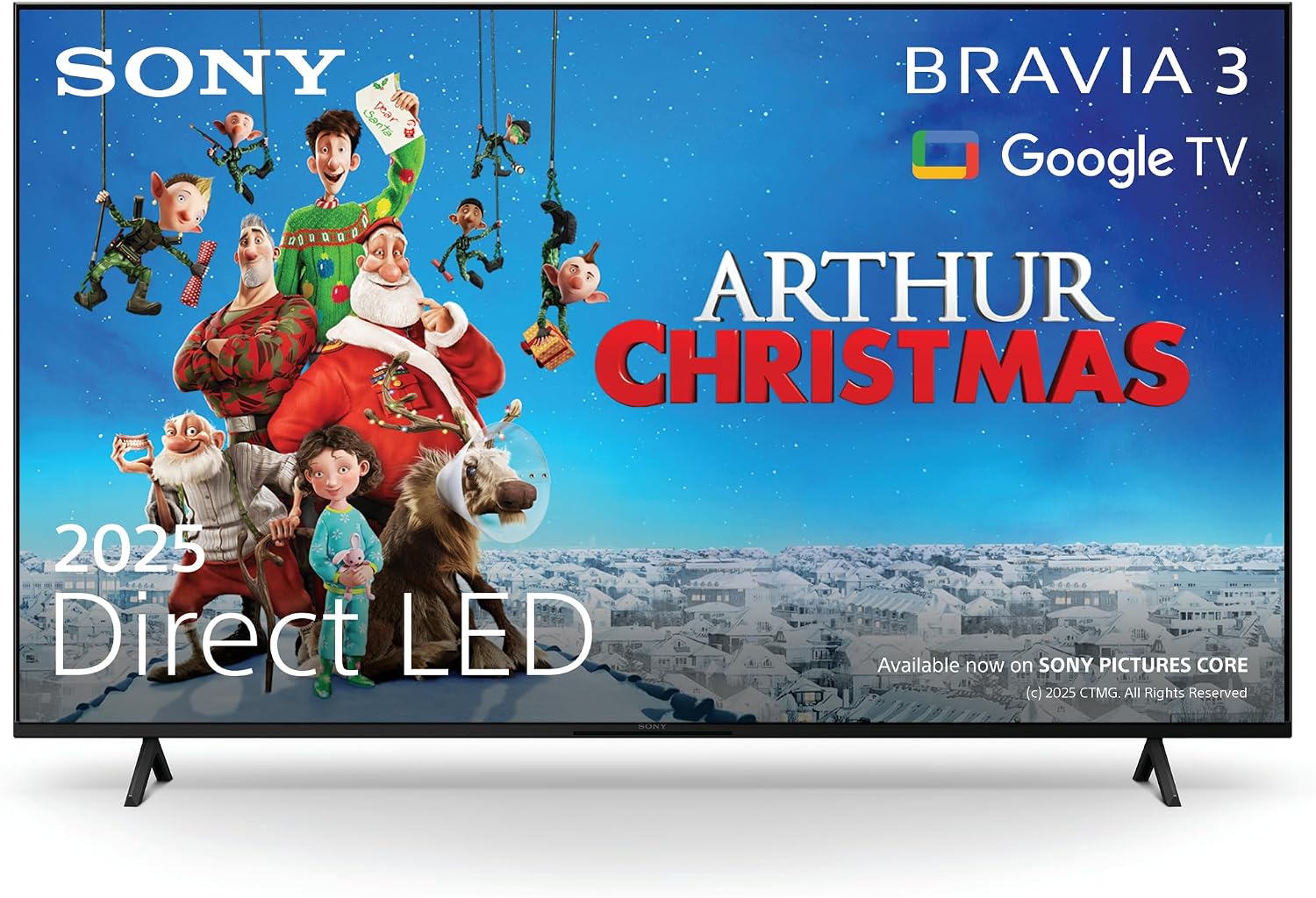Sony BRAVIA 3 – Direct LED, X-Balanced Speaker, Dolby Vision/Atmos ...