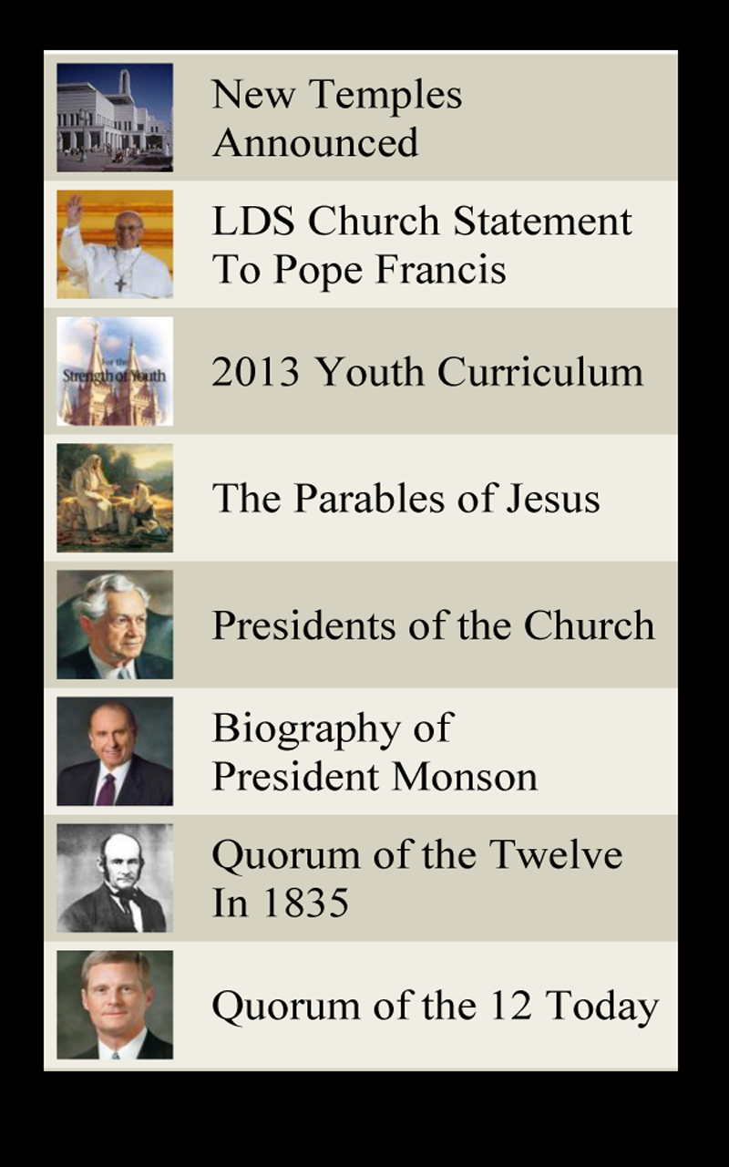 LDS Lists #1 (Mormon) - App on Amazon Appstore