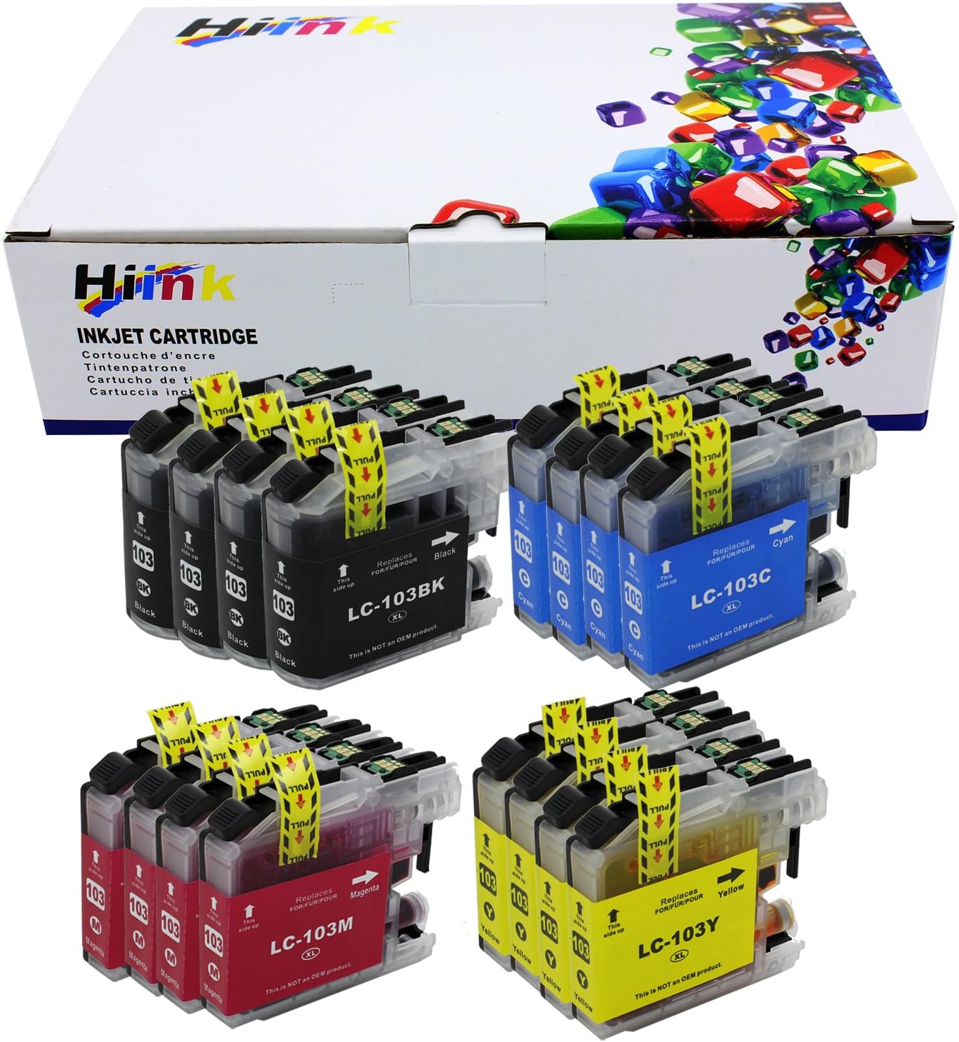 Amazon.com: E-Z Ink Pro LC103BK Compatible Ink Cartridge Replacement ...