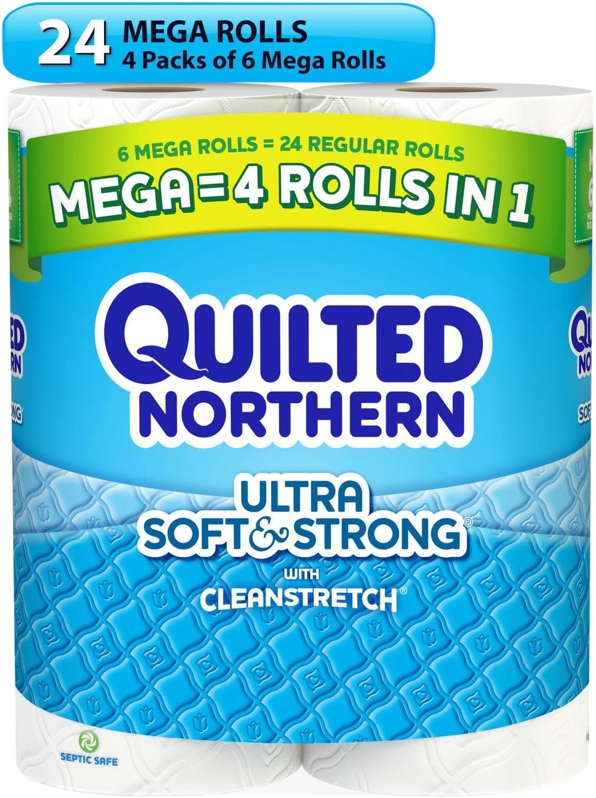 Amazon.com: Quilted Northern Ultra Soft & Strong Toilet Paper, 18 Mega ...