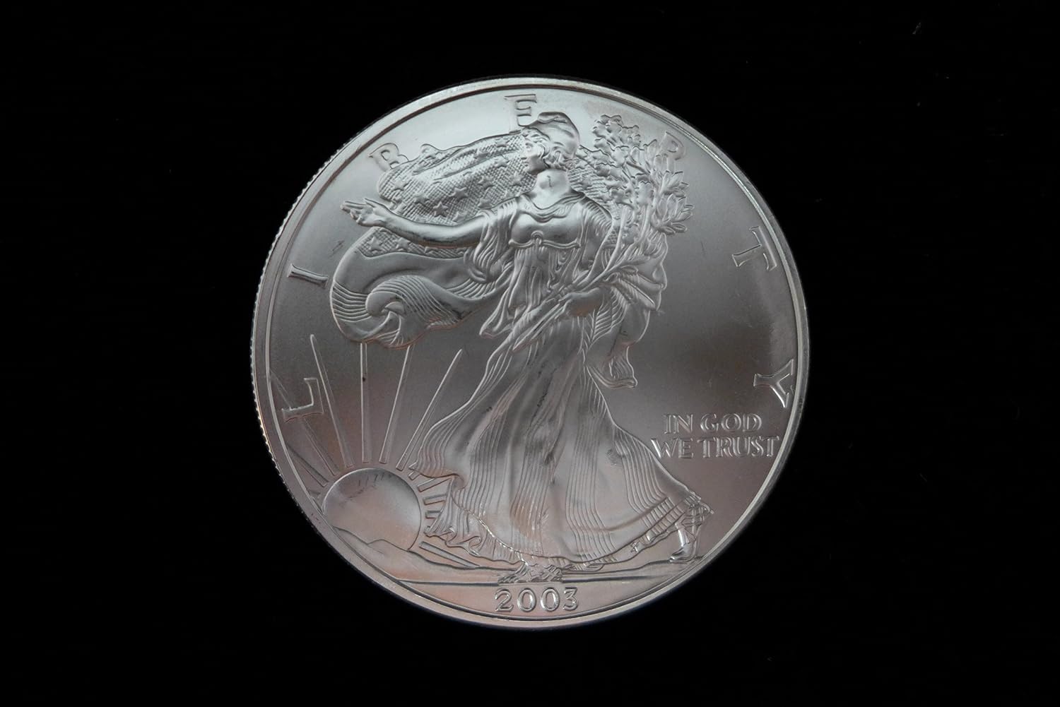 2003 American Eagle 1 oz. Silver Dollar Brilliant Uncirculated at ...
