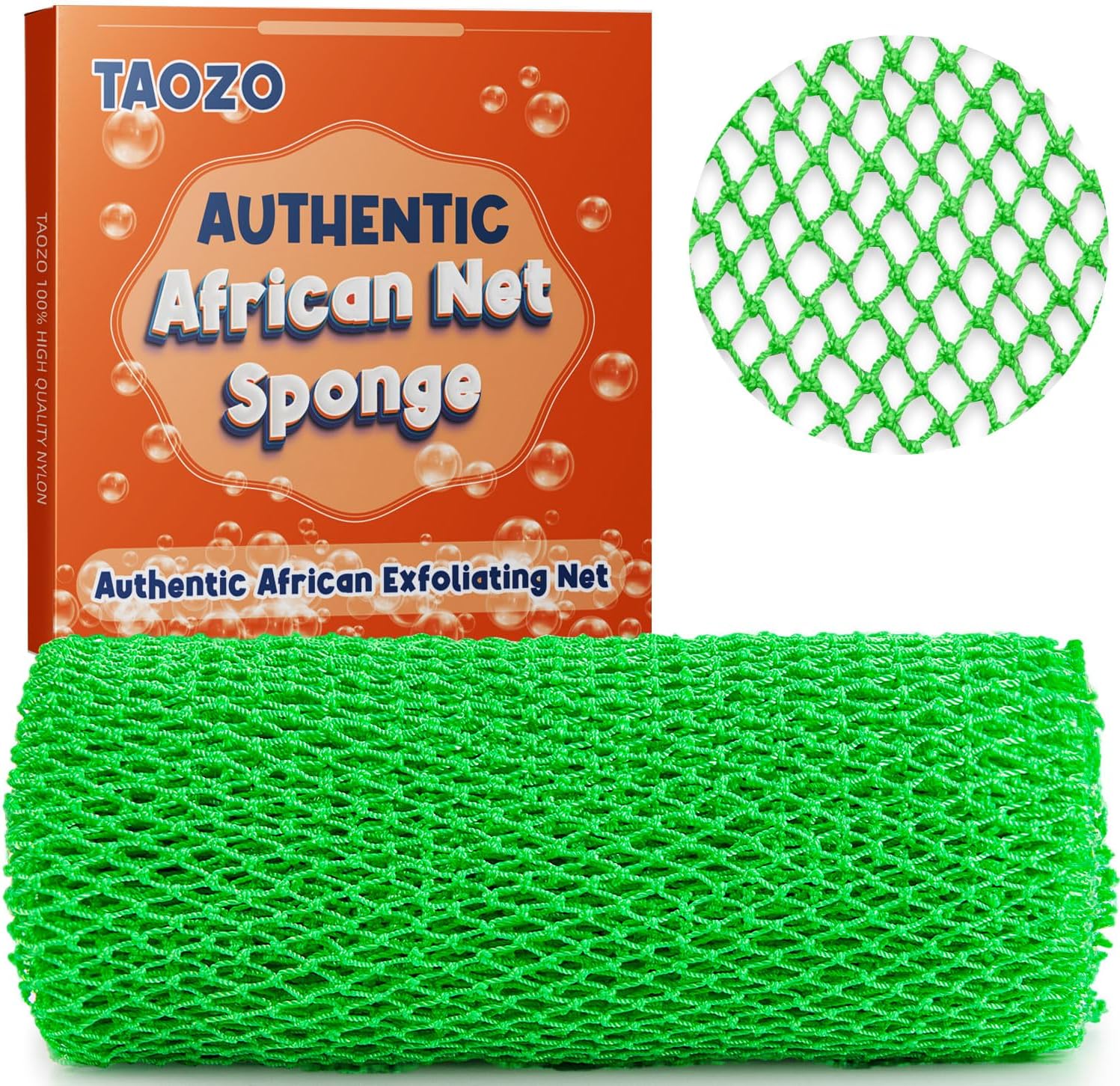 Amazon.com: African Net Sponge Authentic African Exfoliating Net Sponge ...