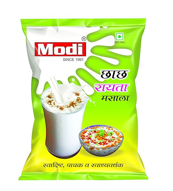 Modi Chach Raita Butter Milk Masala Powder (100G) : Amazon.in: Grocery ...