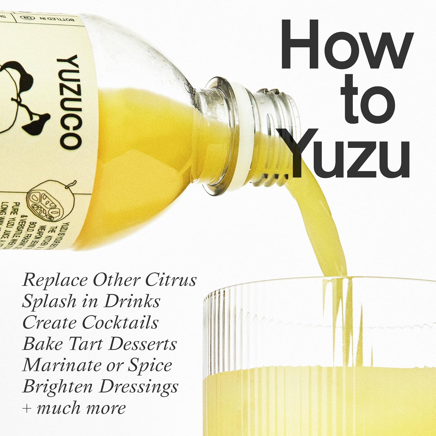 YUZUCO 100% jugo de yuzu 8 onzas (8.0 fl oz) Yuzu japonés premium Amado ...