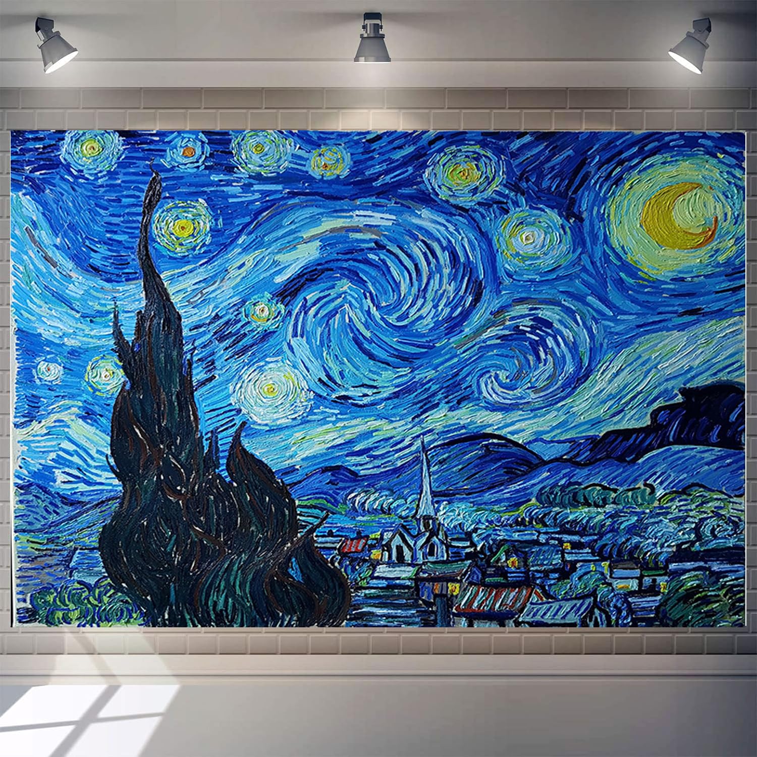 Wallpapers Van Goghs Starry Night Starry Night 3 Poster Von Vitalka