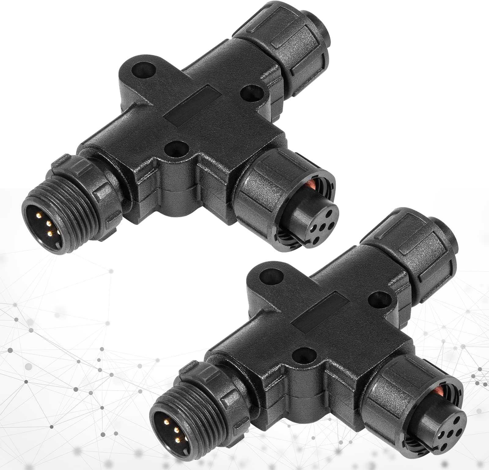Amazon.com: NMEA 2000 N2k Tee T-Connector 5Pin IP67 Waterproof, for ...