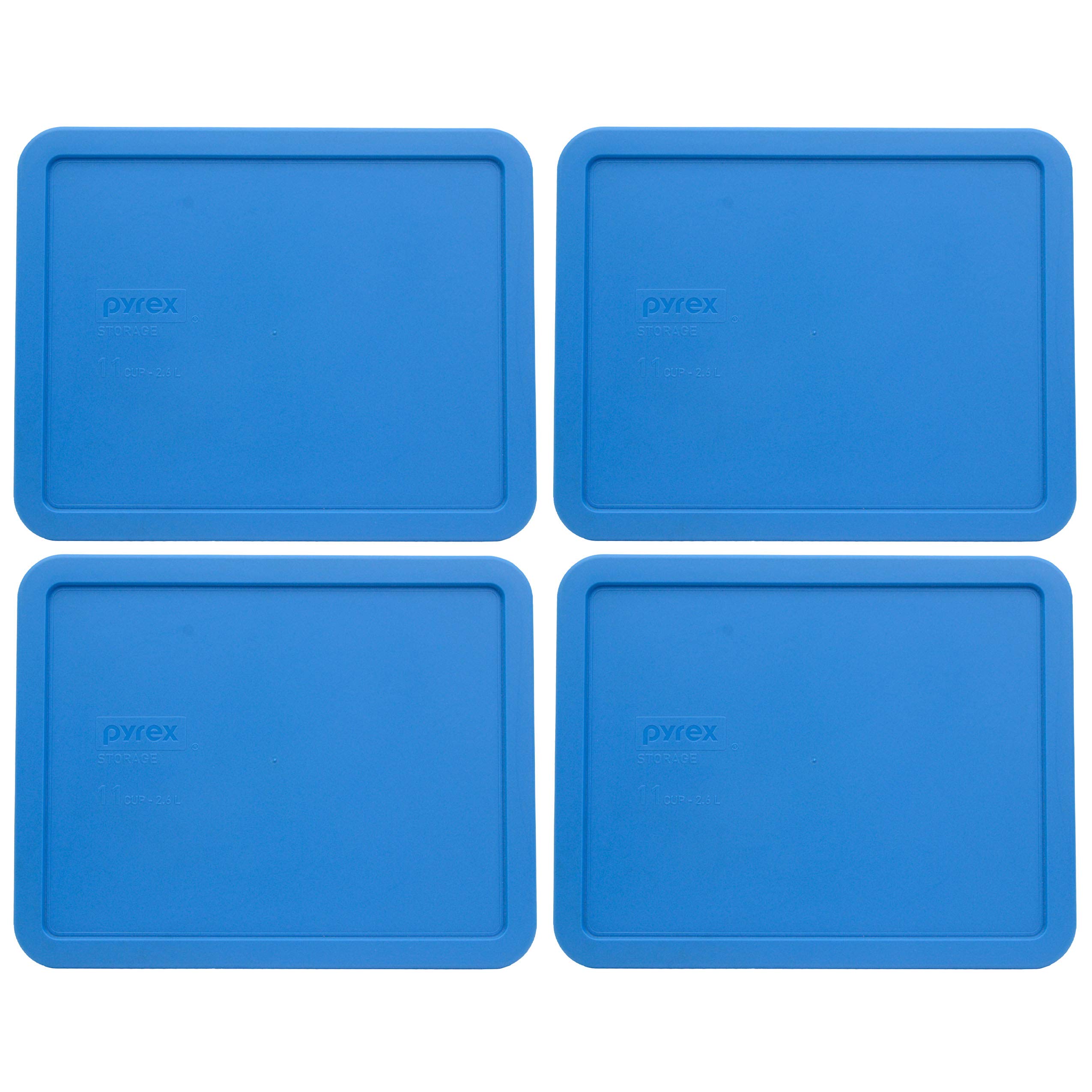 Amazon.com: Pyrex 7212-PC Marine Blue Plastic Rectangle Replacement ...