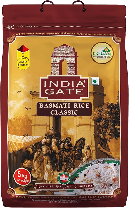 India Gate Classic Rice - 5 kg : Amazon.com.au: Pantry Food & Drinks