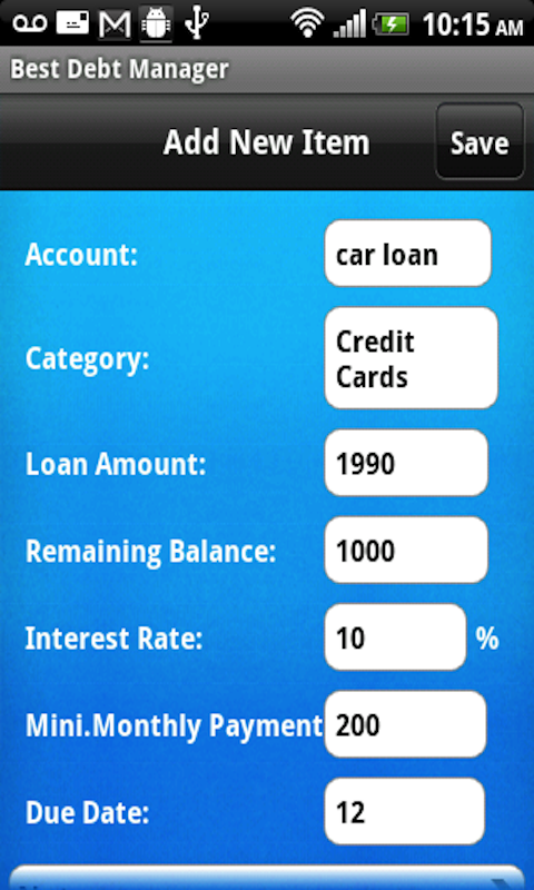 Best Debt Manager:Amazon.com:Appstore for Android