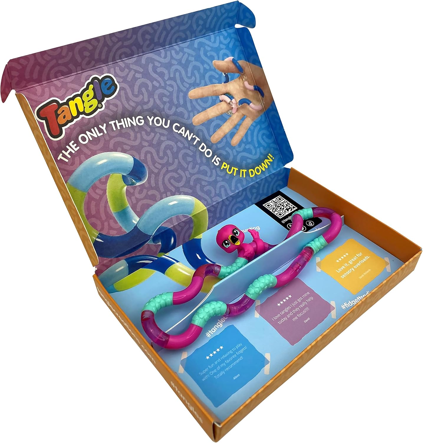 Tangle Jr. Pets Series | Linky The Flamingo | FIDGET TO FOCUS | Fidget ...