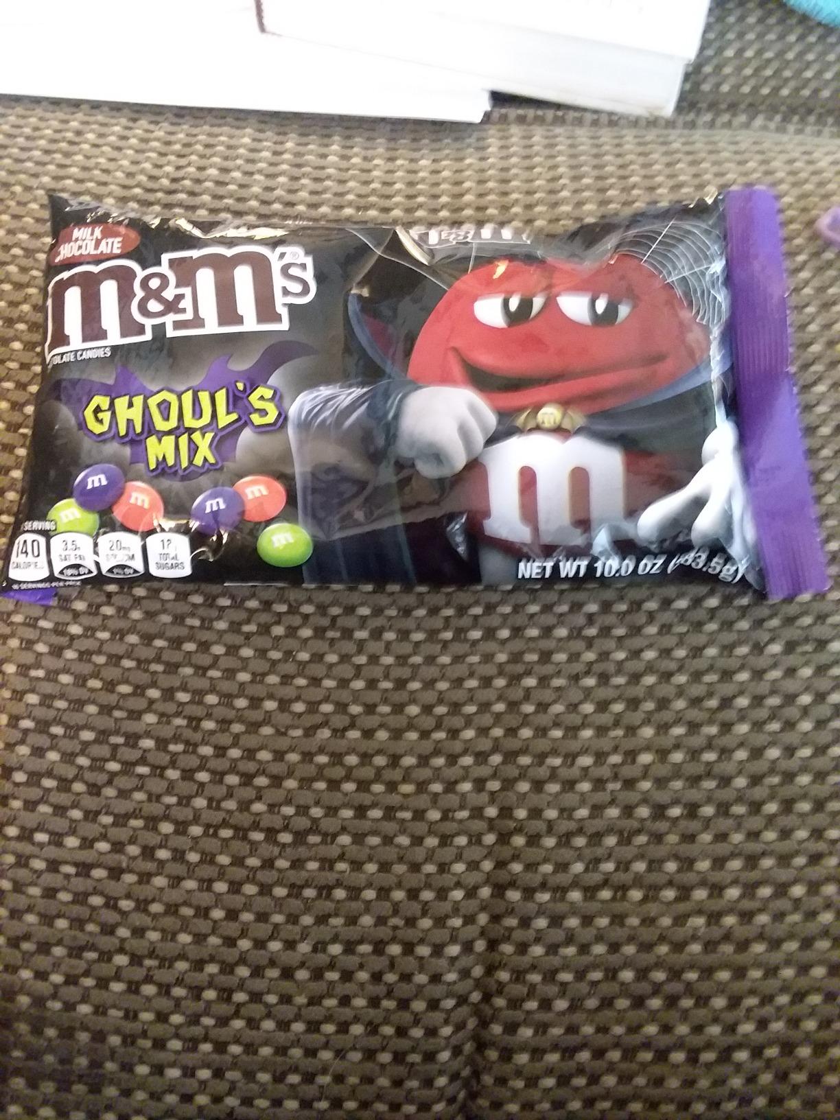 Amazon.com : M&M'S Ghoul's Mix Peanut Chocolate Halloween Candy, 10 ...