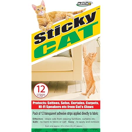 Sticky Cat Claws - Stop cats from clawing at your furniture! : Amazon ...