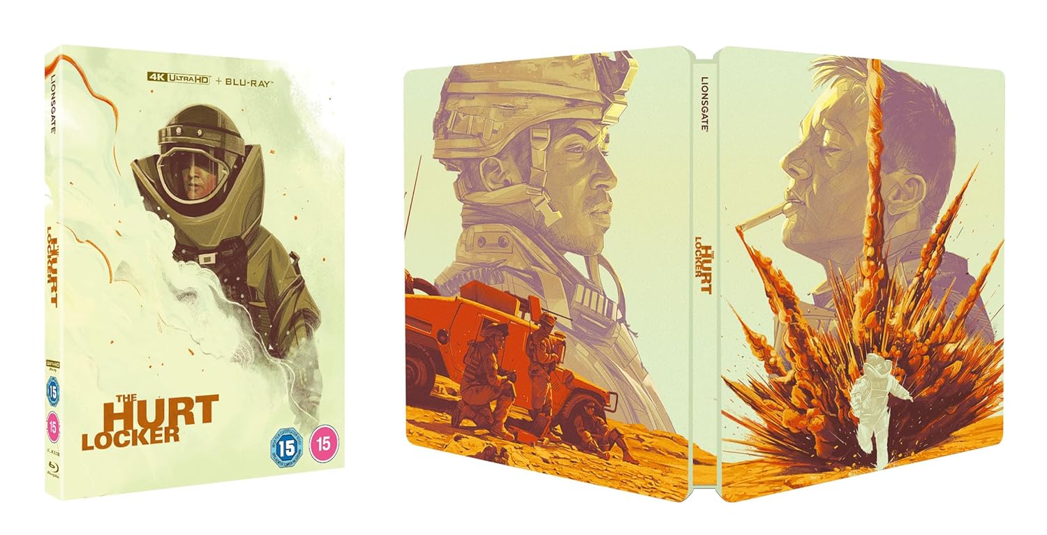 Amazon.com: The Hurt Locker SteelBook UHD [Blu-ray] [Region A & B & C ...