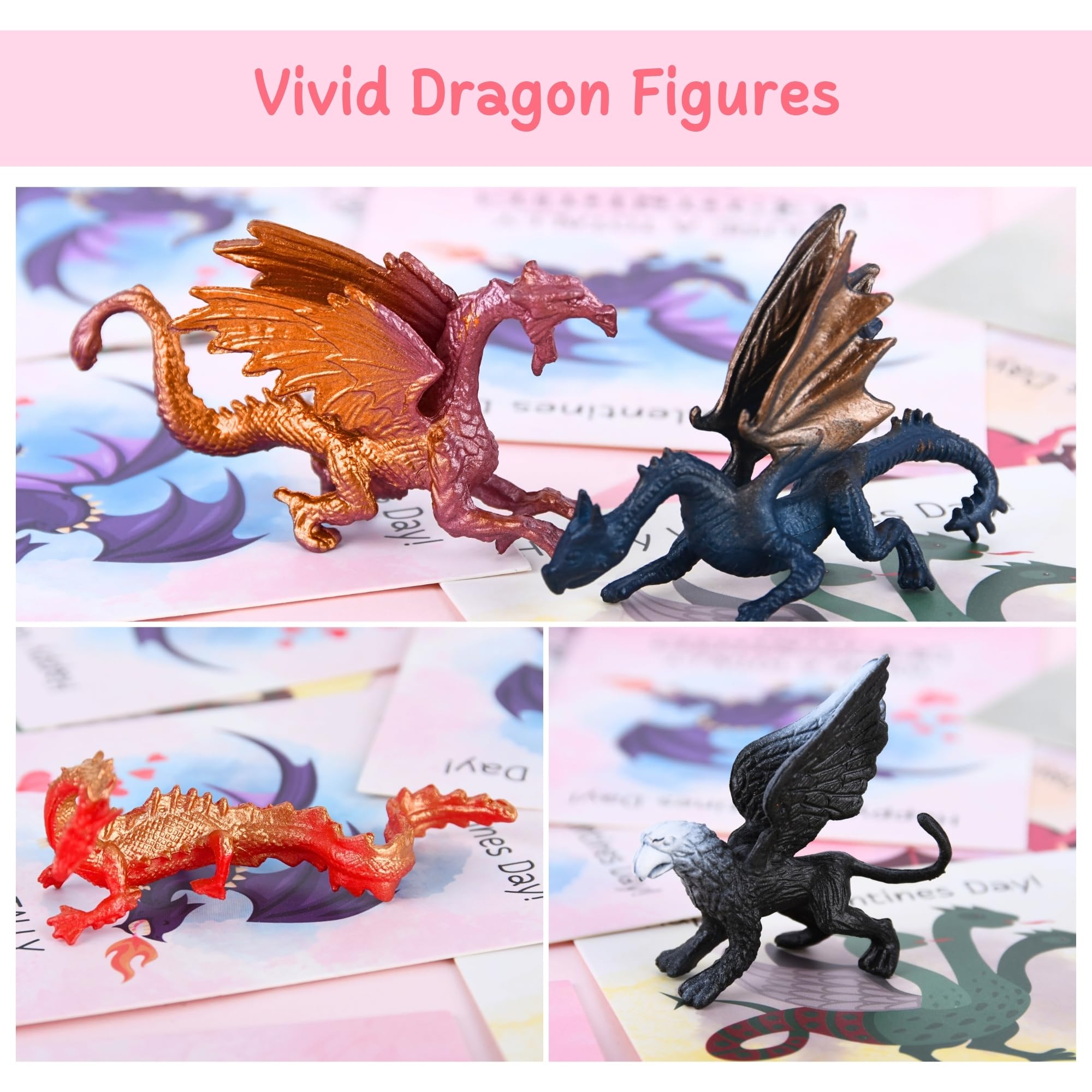 Kids Valentine's Day Cards Dragon Valentines Printable Kids Cards ...