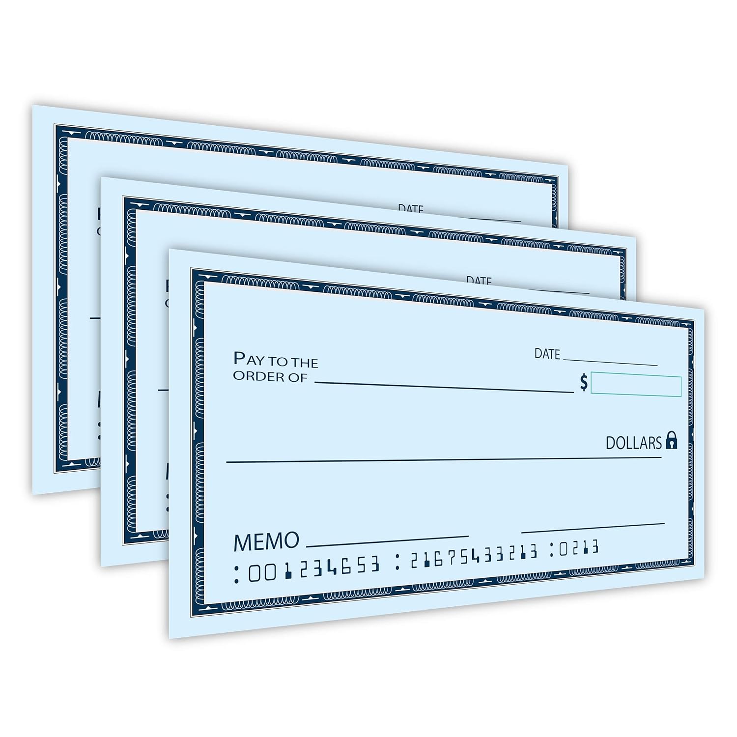 [Upgraded] Dry Erase 24" x 48" Oversize Giant Check - Large Fake Checks ...