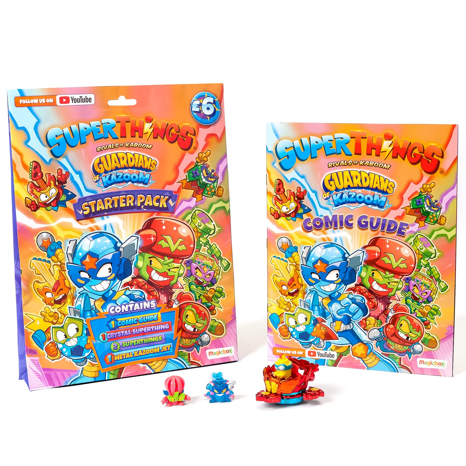 Buy SUPERTHINGS Guardians of Kazoom - Starter Pack. Includes a Comic ...