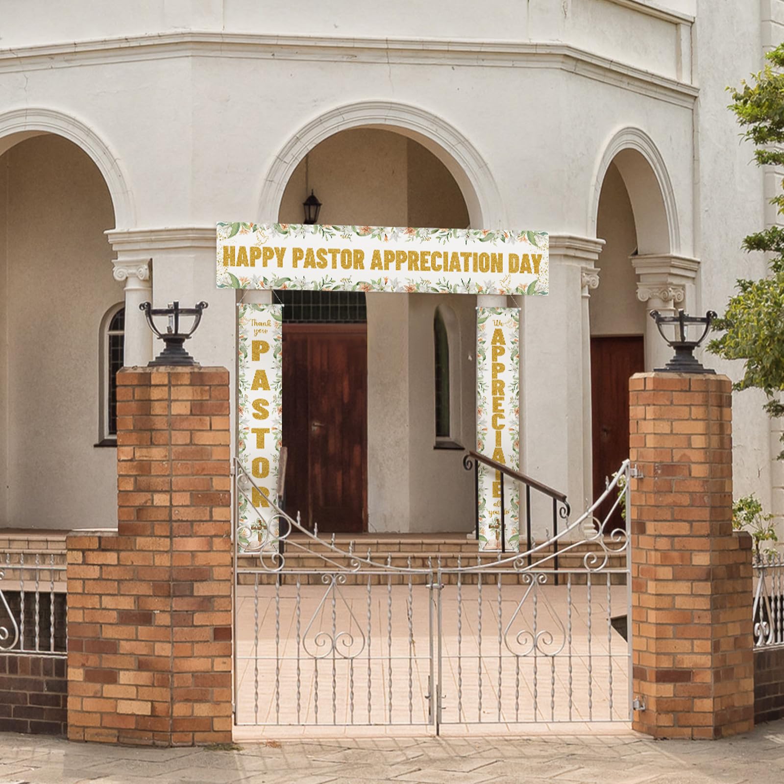 Snapklik.com : 3 Pcs Happy Pastor Appreciation Day Banner We Appreciate ...