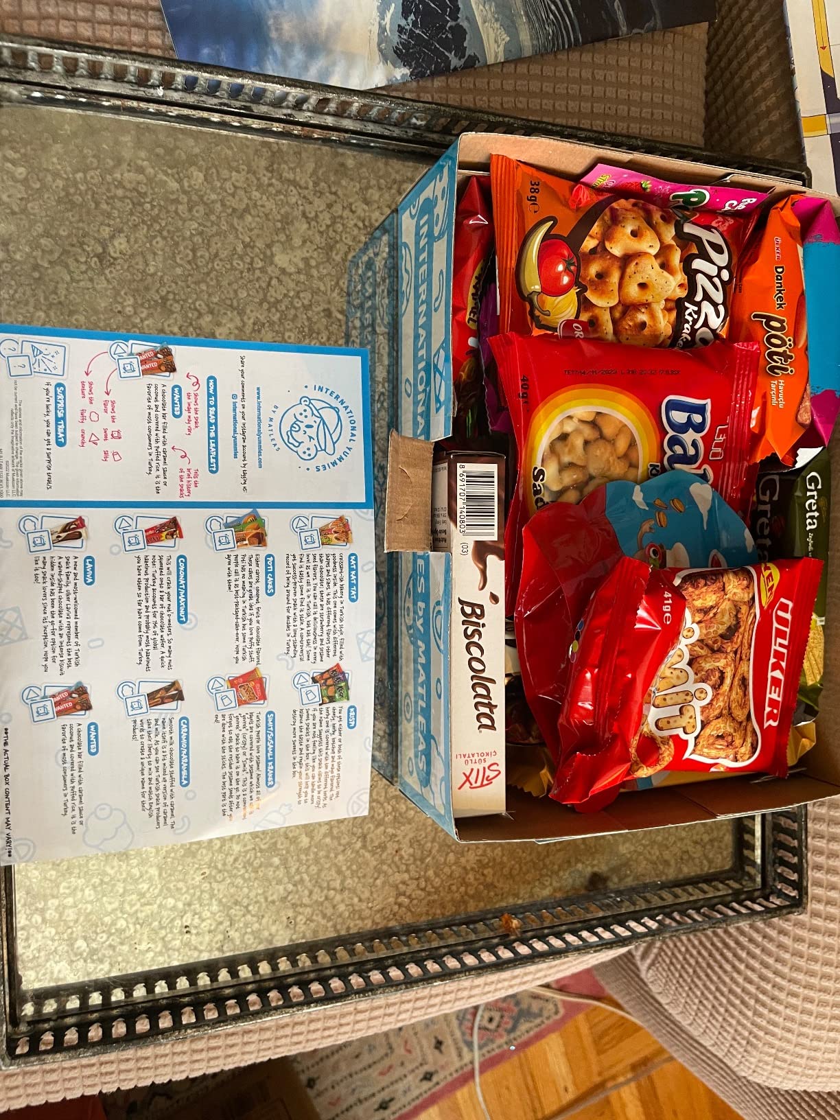 $7/mo - Finance Maxi Blue International Snack Box - Gourmet Exotic ...