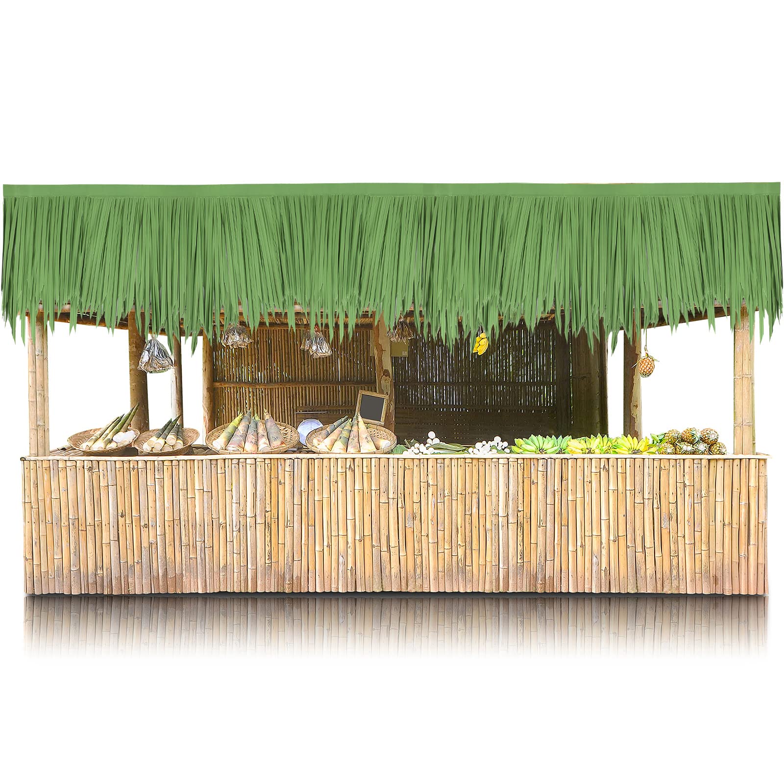 Snapklik.com : Mexican Tiki Hut Grass Skirting Roof Tiki Bar Grass Duck ...