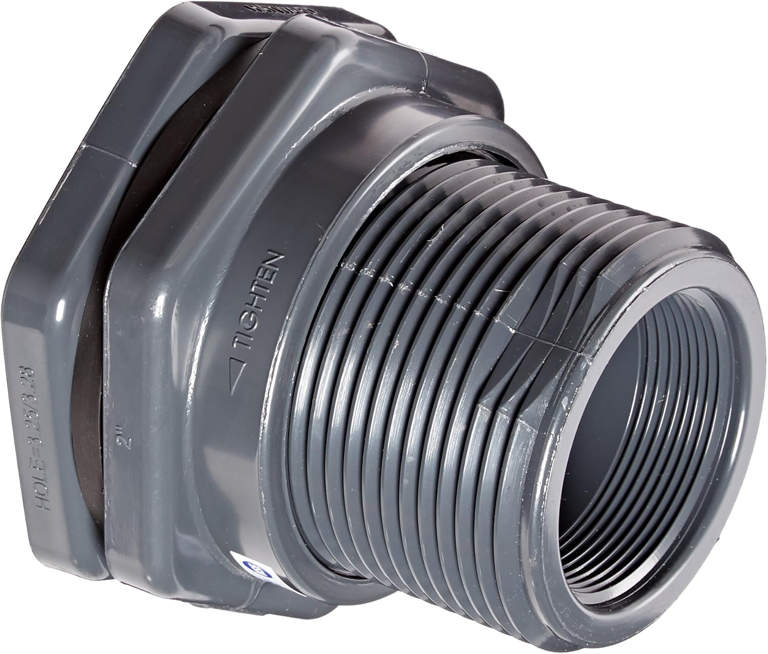 Amazon.com : HAYWARD POOL PRODUCTS BFA1020TFS BFA Series PVC Bulkhead ...