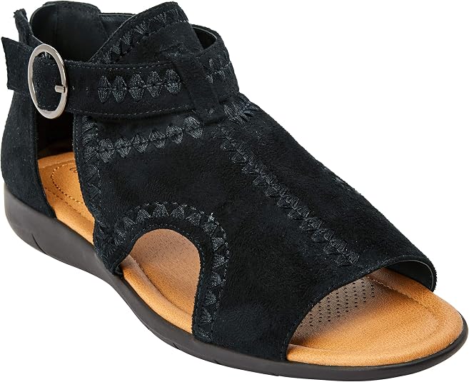 Amazon.com | Comfortview Women's Wide Width The Kaia Shootie | Shoes