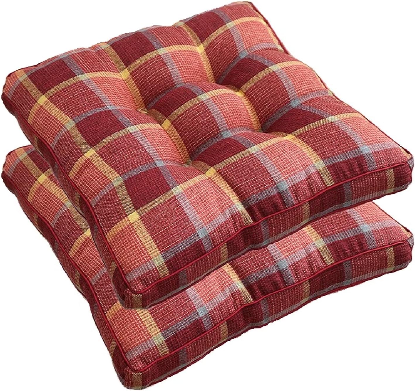 Amazon.com: ZIBENE Kitchen Chair Pads for Counter Stools, Upholstered ...