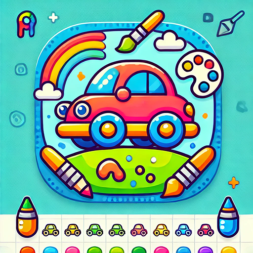Colorful Cars: Interactive Coloring Game - App on Amazon Appstore