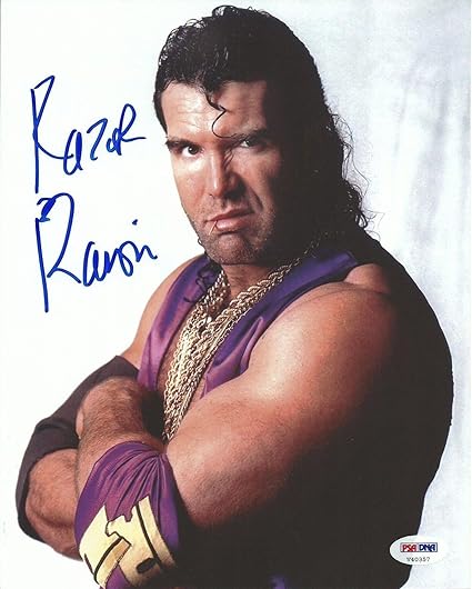 Scott Hall Razor Ramon Signed 8x10 Photo COA WWE Picture Autograph WWF ...