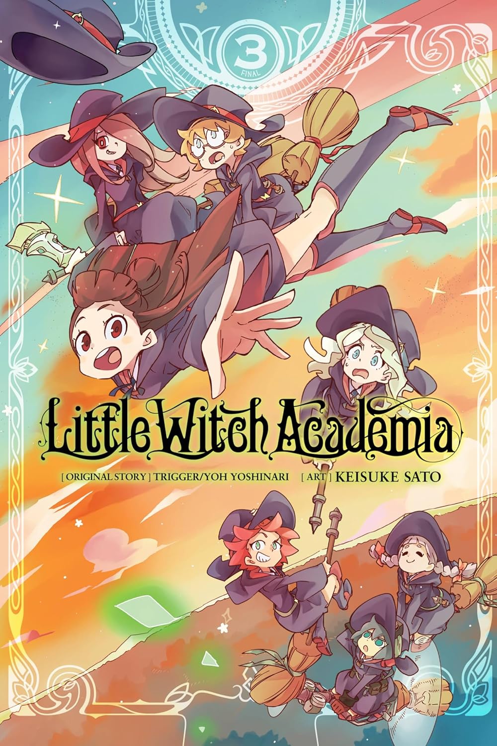 Little Witch Academia, Vol. 3 (manga) (Volume 3): Yoshinari, Yoh, Engel, Taylor, Sato, Keisuke ...