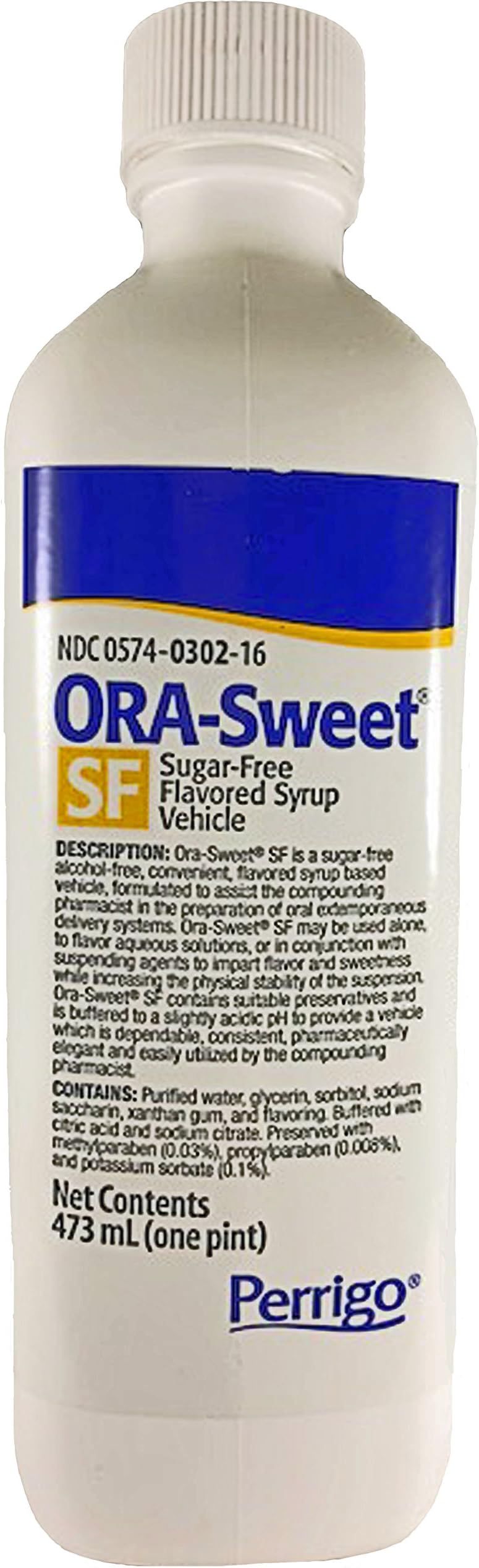 Amazon.com : Ora-Sweet Sugar Free Syrup, 1Pt by PADDOCK LABORATORIES ...