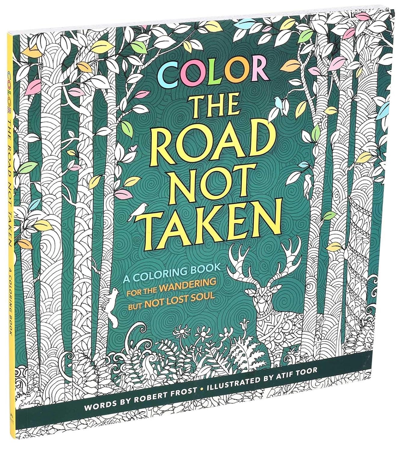 Amazon.com: Color the Road Not Taken: 9781626868519: Frost, Robert ...