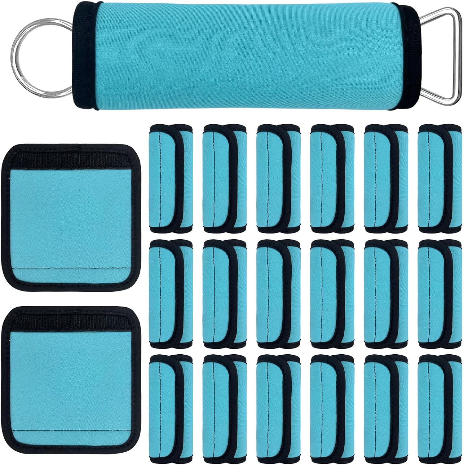 Amazon.com : 18 Pcs Pool Cover Spring Sleeves - Reusable Swimming Pool ...