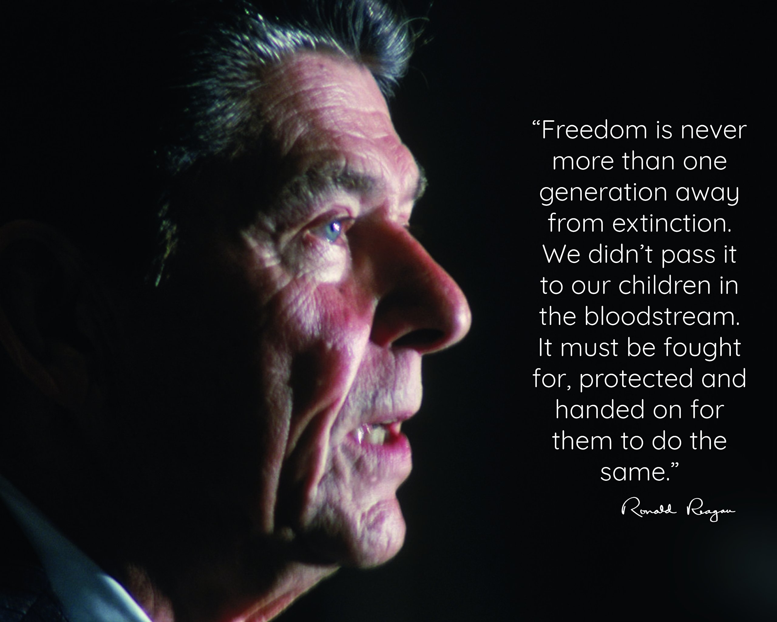 Amazon.com: Ronald Reagan Photo, Picture, Poster or Framed Quote ...