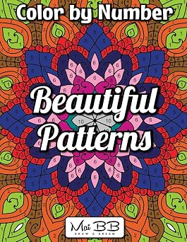 Amazon.com: Beautiful Patterns Color by Number for Adults: Intricate ...