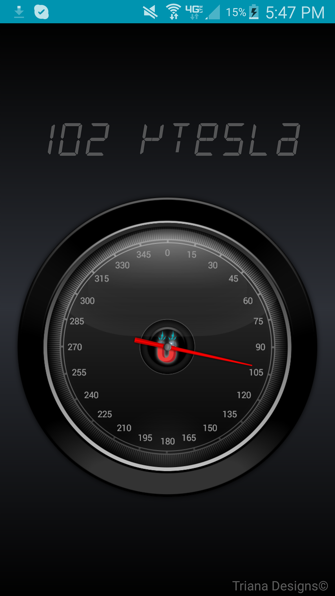 Teslameter: Metal Detector - App on Amazon Appstore