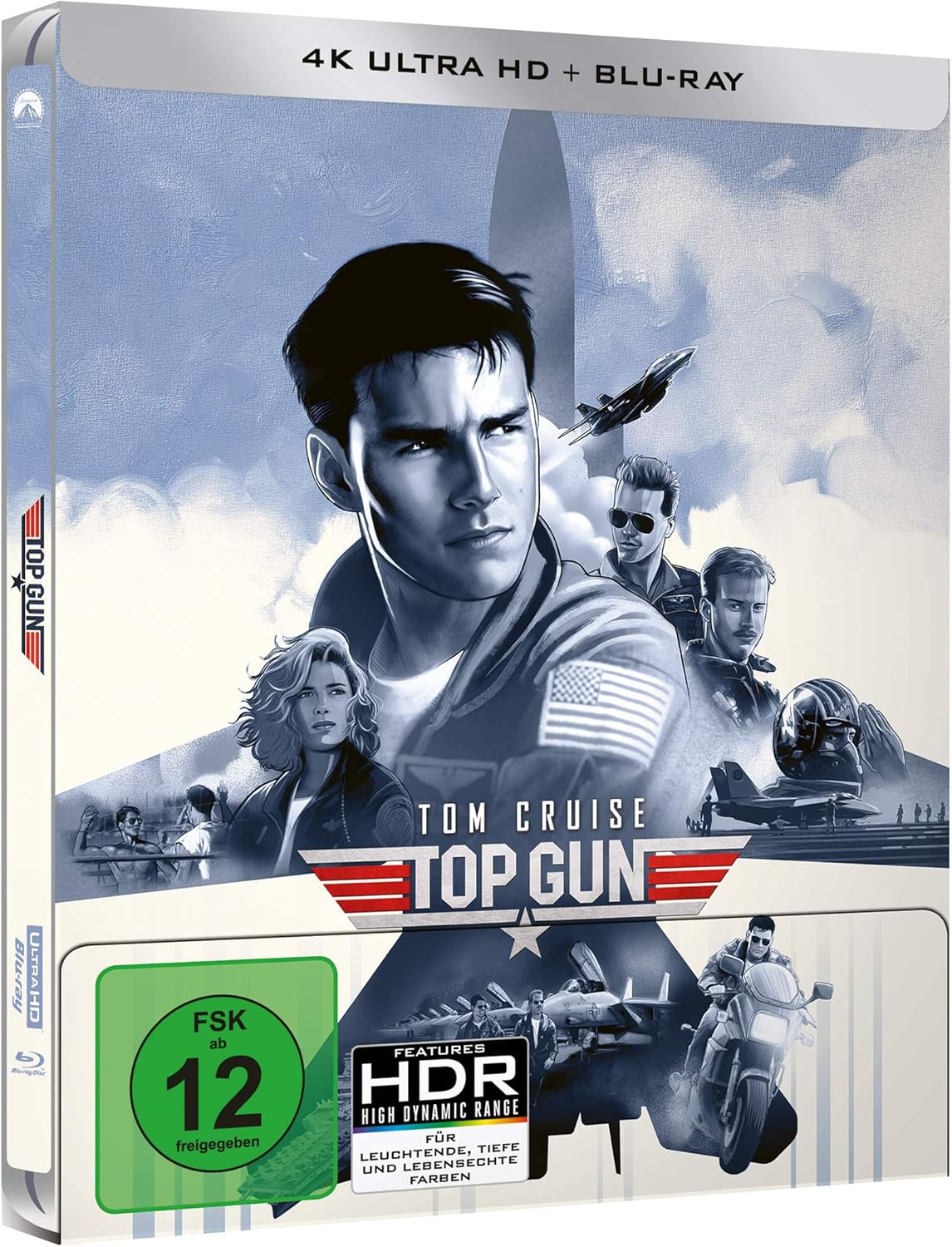 Amazon: Top Gun 4K, 1 UHD-Blu-ray: DVD et Blu-ray: Blu-ray