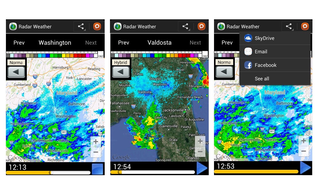 Radar Weather - App on Amazon Appstore
