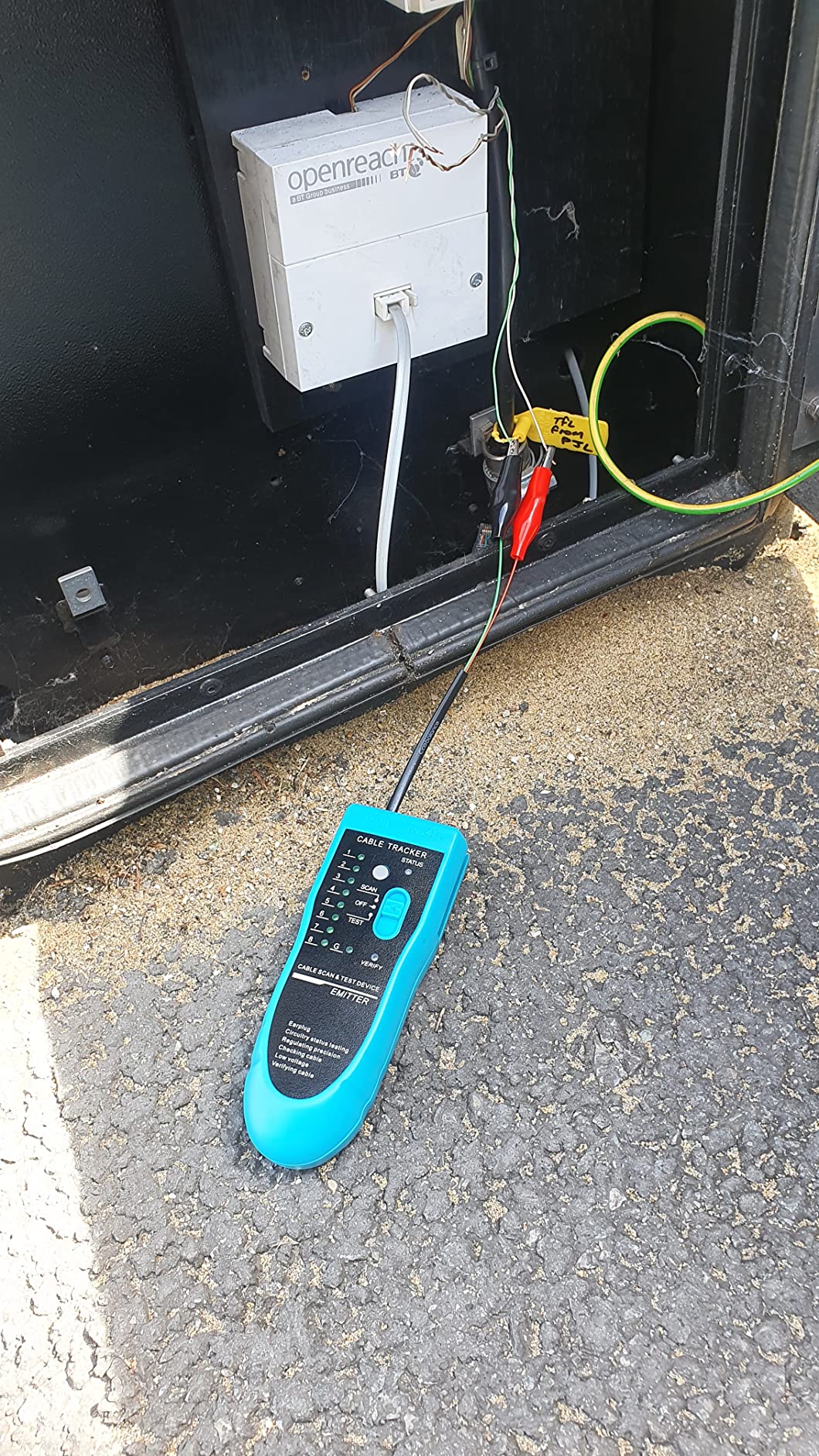 7 in 1 Network Cable Tester,Wire Tracker RJ45 RJ11 LAN Cable Toner ...