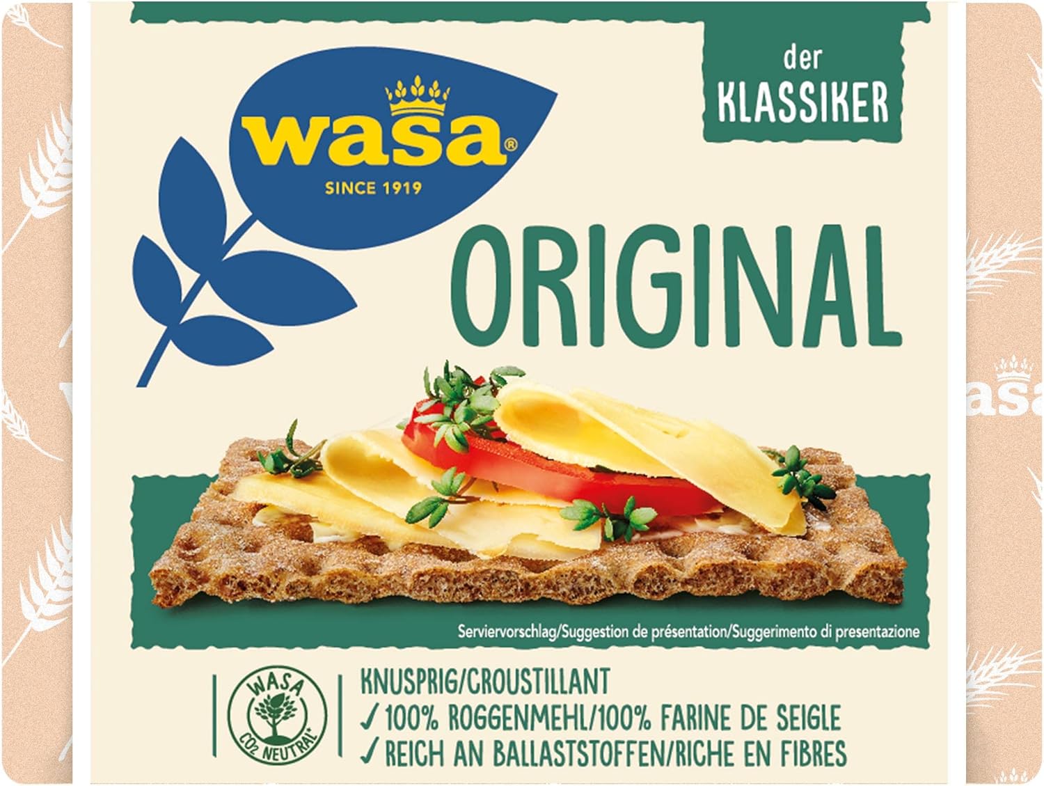 Wasa Original Pan Crujiente, 205g : Amazon.es: Alimentación y bebidas