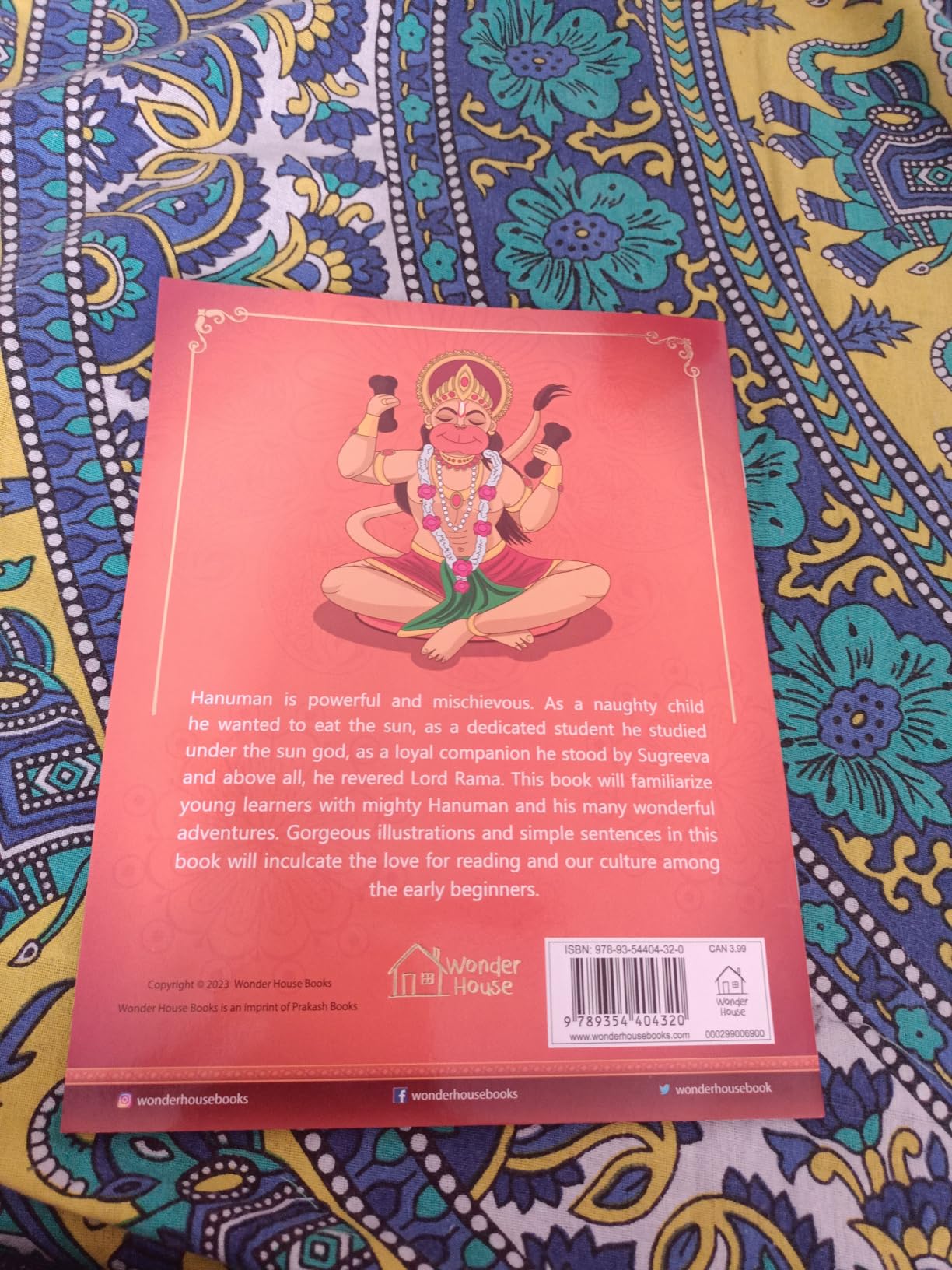 Tales from Hanuman For Children: Tales from Indian Mythology : Wonder ...