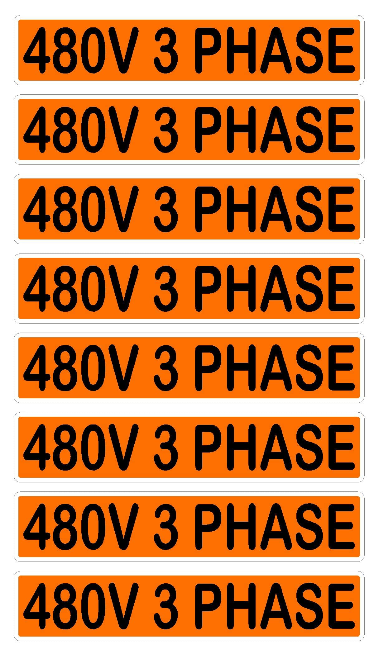 Amazon.com: Conduit Line Electrical Marker 8Pk Orange Black Safety ...